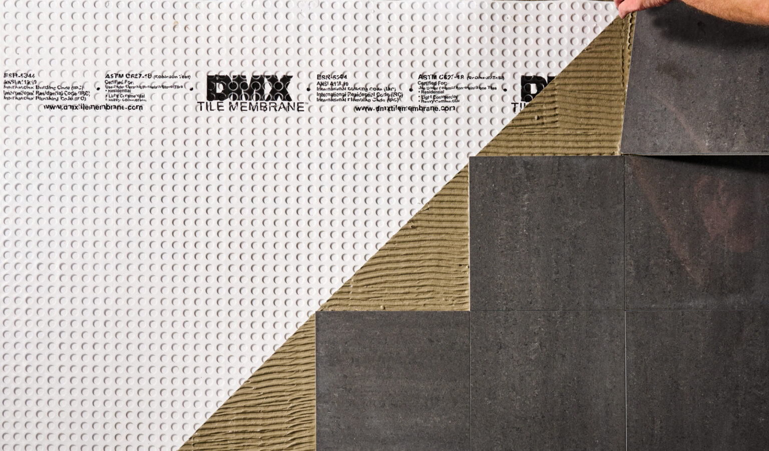 DMX Tile Membrane | Premium Uncoupling Membrane for Waterproof Tile ...