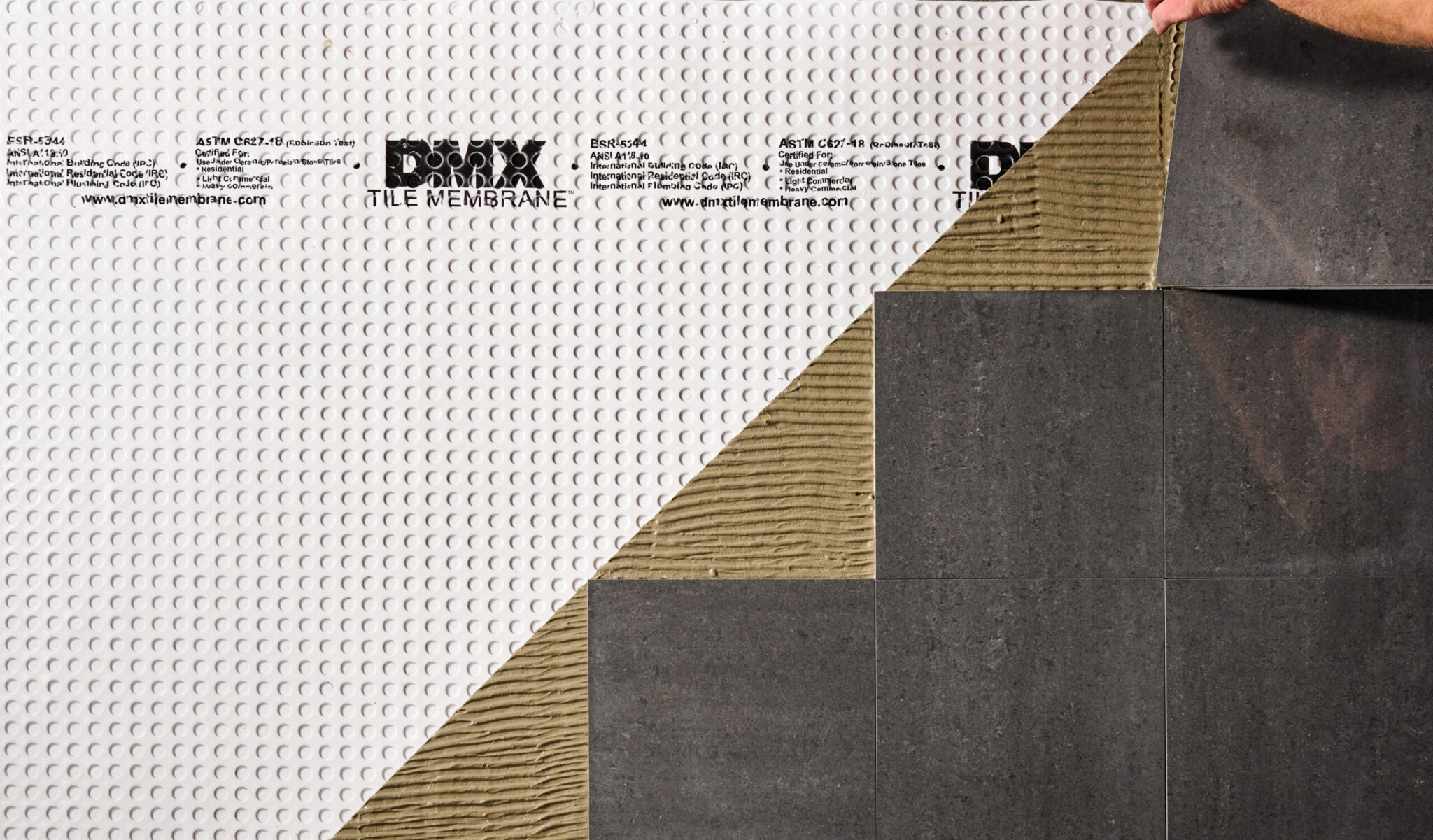 DMX Tile Membrane | Premium Uncoupling Membrane for Waterproof Tile ...