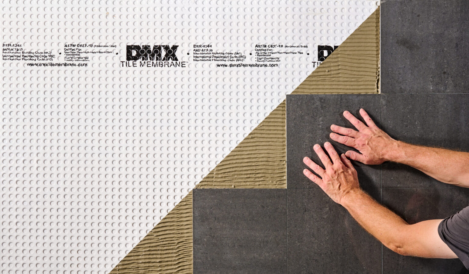 Installation - DMX Tile Membrane