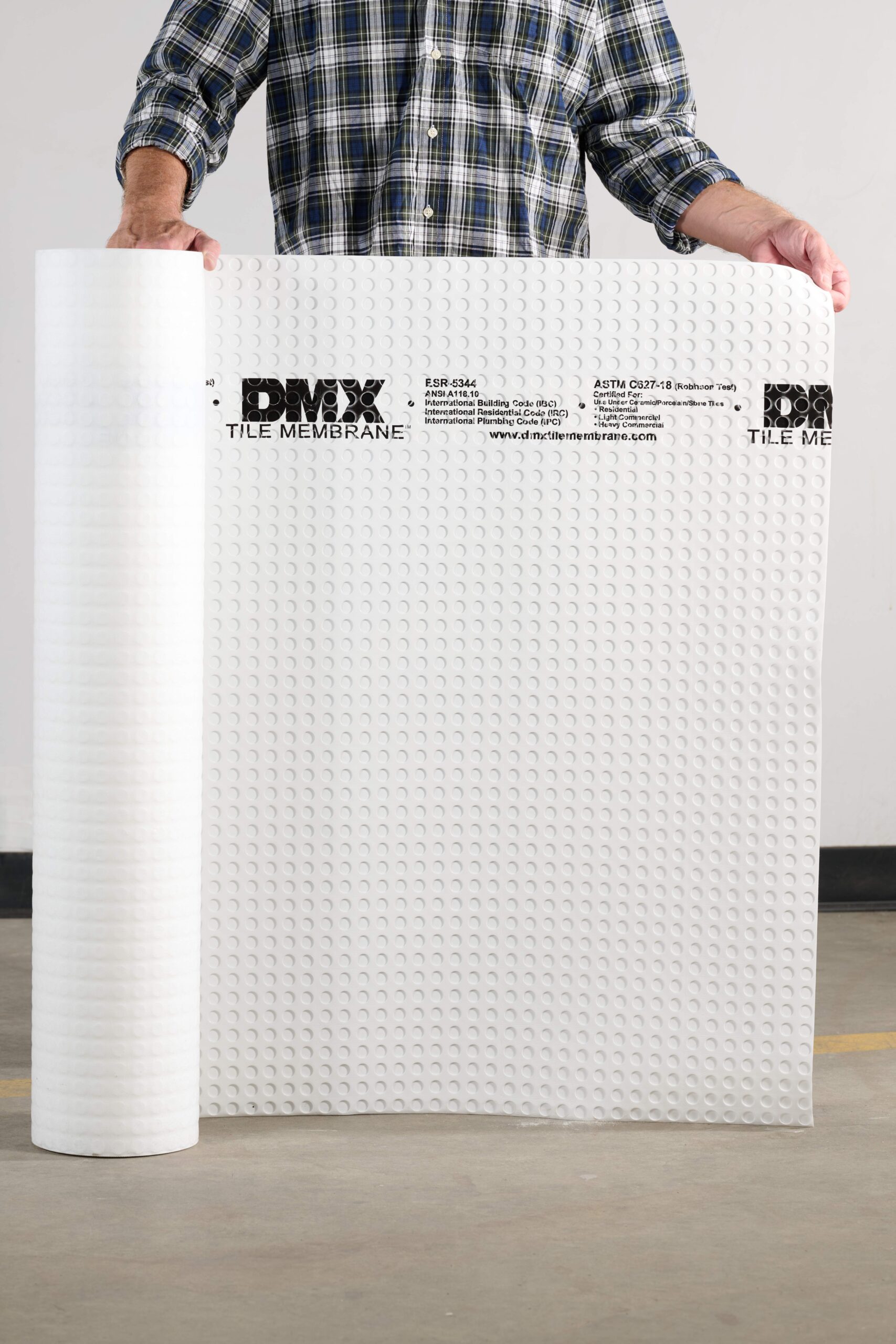 DMX Tile Membrane | Premium Uncoupling Membrane for Waterproof Tile Installations